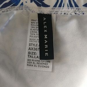 Alex Marie | Swim | Alex Marie Porcelain Shirred Side Bikini Bottoms ...